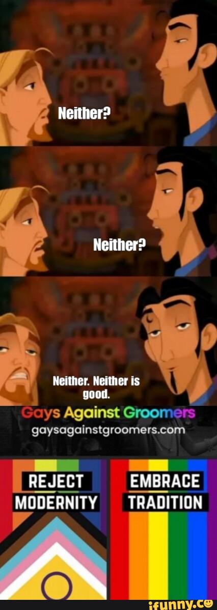 Neither? Neither? Neither. Neither is good. inst Groomers ...