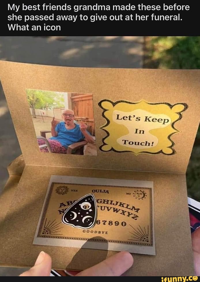 My best friends grandma made these before she passed away to give out ...