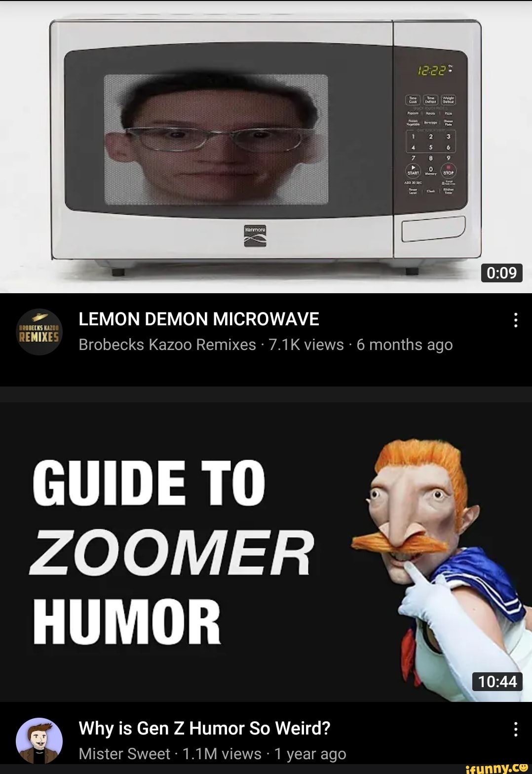 4 ir LEMON DEMON MICROWAVE Brobecks Kazoo Remixes - 7.1K views 6 months ...