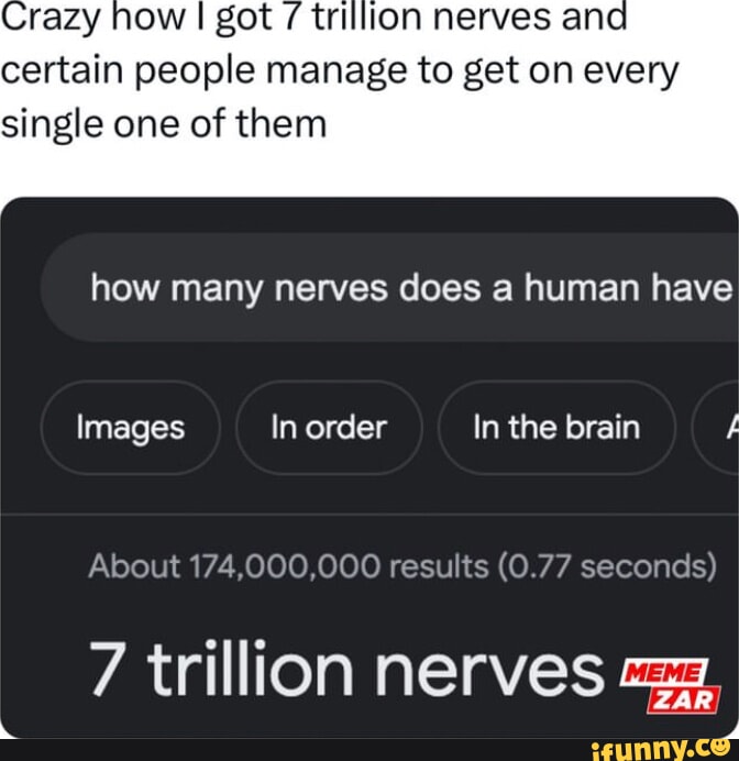 Razy how I got / trillion nerves ana certain people manage to get on ...