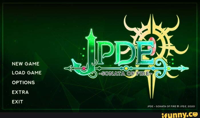 NEW GAME LOAD GAME OPTIONS EXTRA EXIT - iFunny