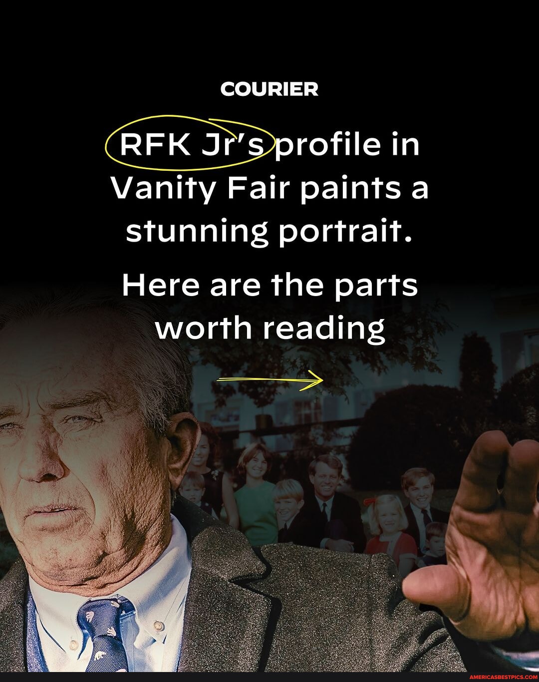 RFK Jr was profiled in VanityFair Here are the parts you should know ...