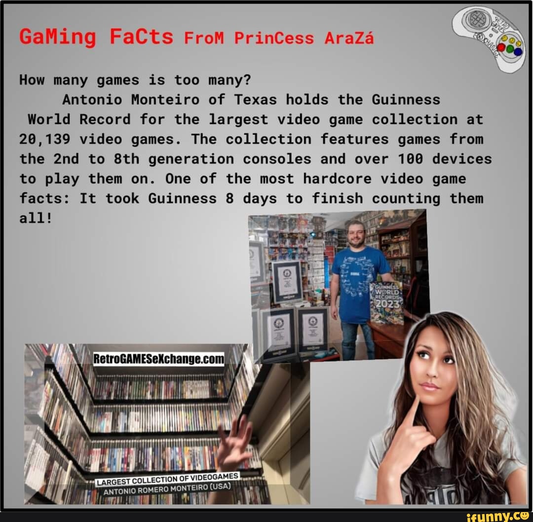 GaMing FaCts From PrinCess Araza How many games is too many? Antonio ...