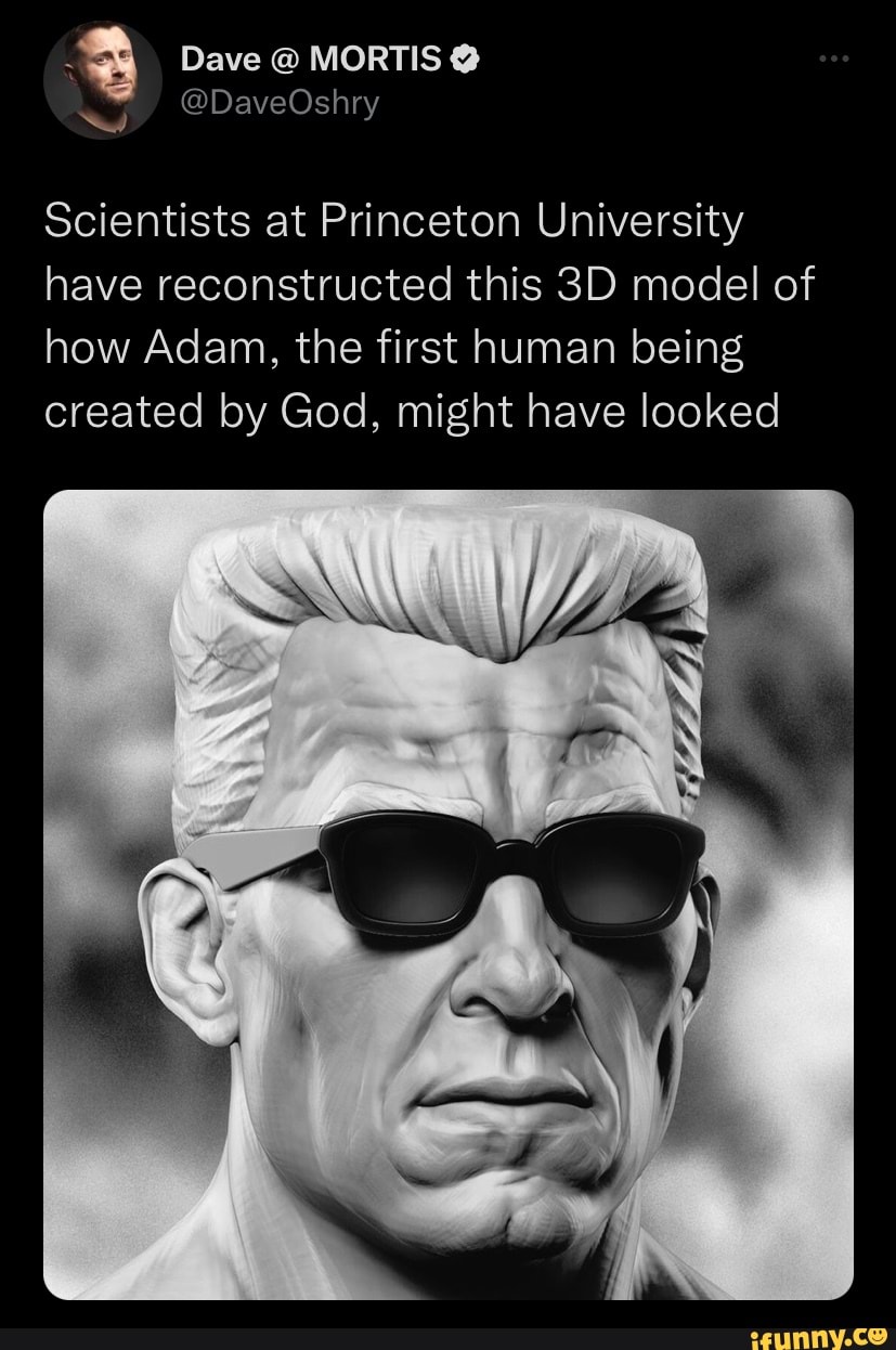 Dave @ MORTIS@ Scientists at Princeton University have reconstructed ...