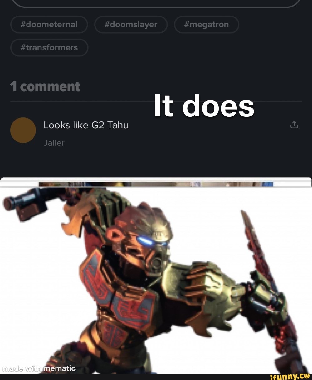 #doometernal #doomslayer #megatron #transformers comment It does Looks ...