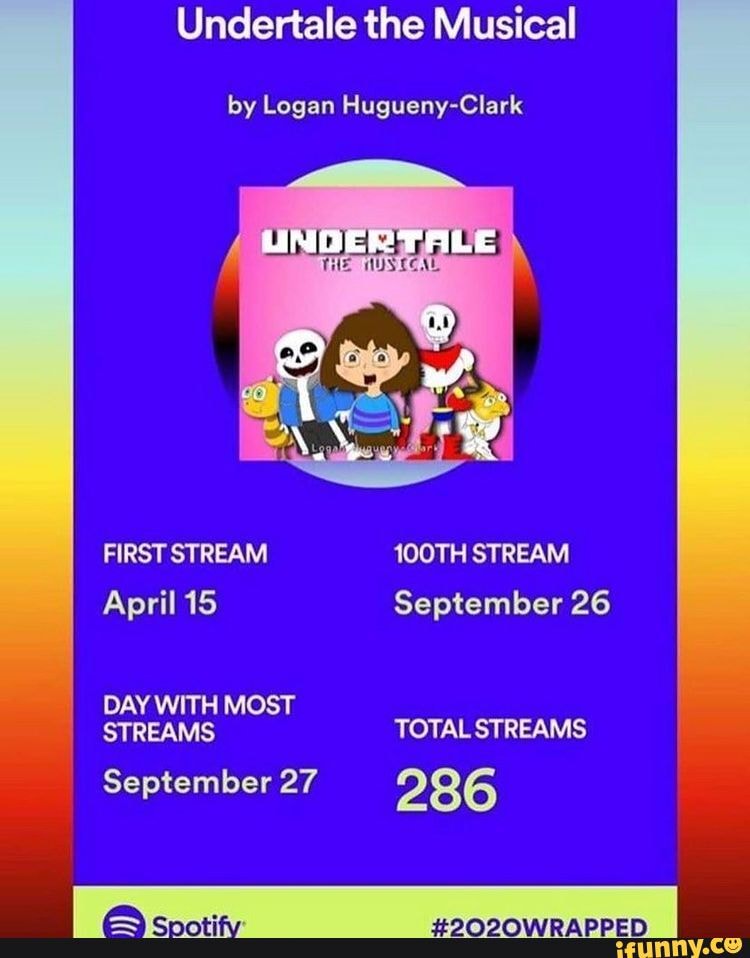 Undertale the Musical by Logan Hugueny-Clark UNDER TALE THE FIRST ...