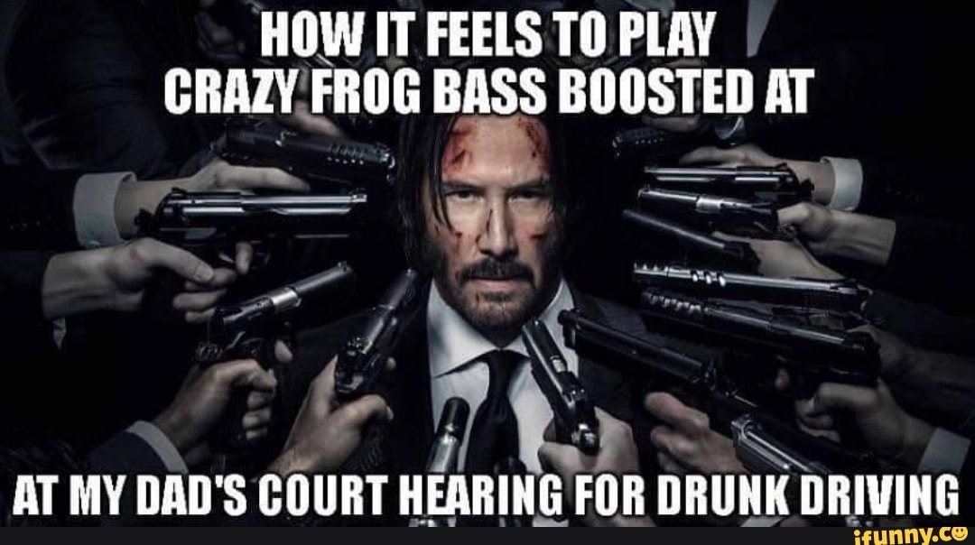 HOW IT FEELS TO PLAY CRAZY.F FROG BASS BOOSTED AT ARE AT MV nan's ...