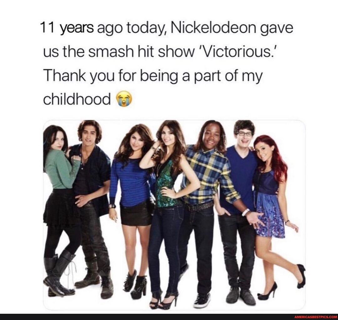 11 years ago today, Nickelodeon gave us the smash hit show 'Victorious ...