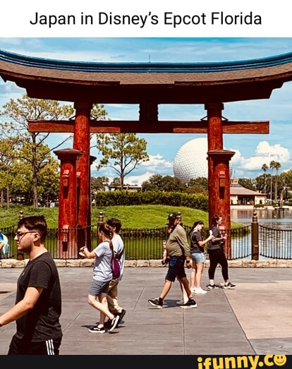 Japan in Disney's Epcot Florida - iFunny