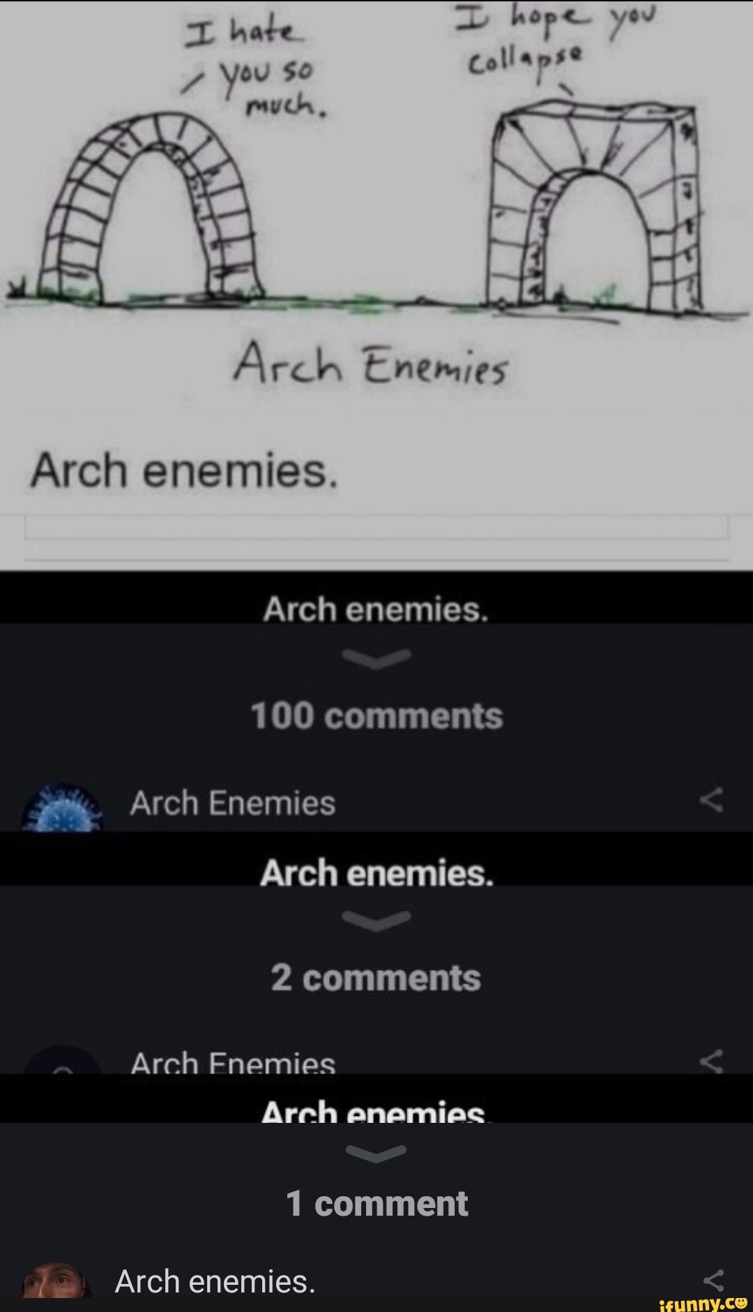Of hope yev Arch Enemies Arch enemies. Arch enemies. 100 comments Arch ...