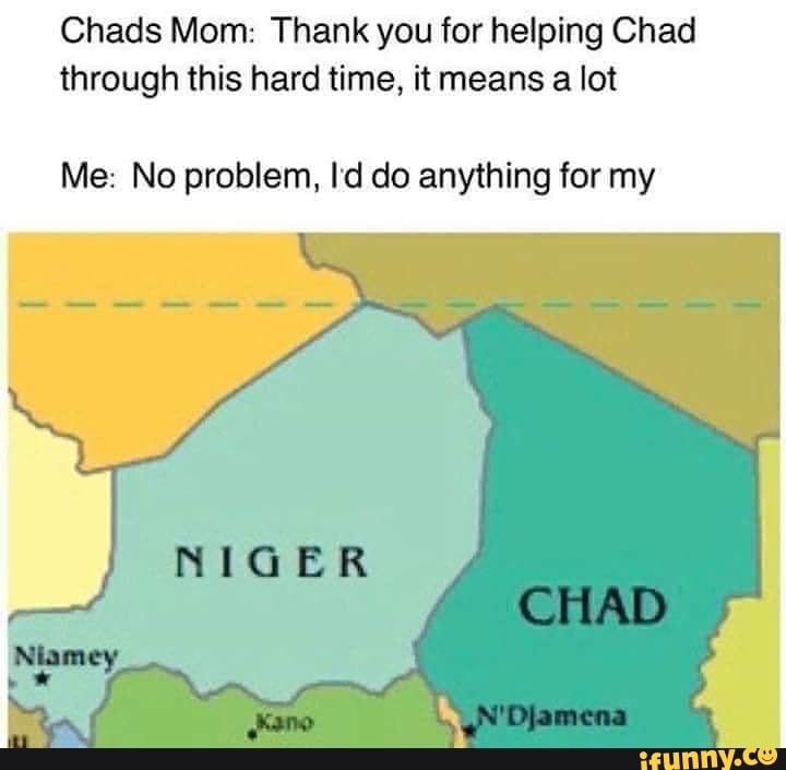 Chads Morn: Thank you for helping Chad through this hard time, it means ...