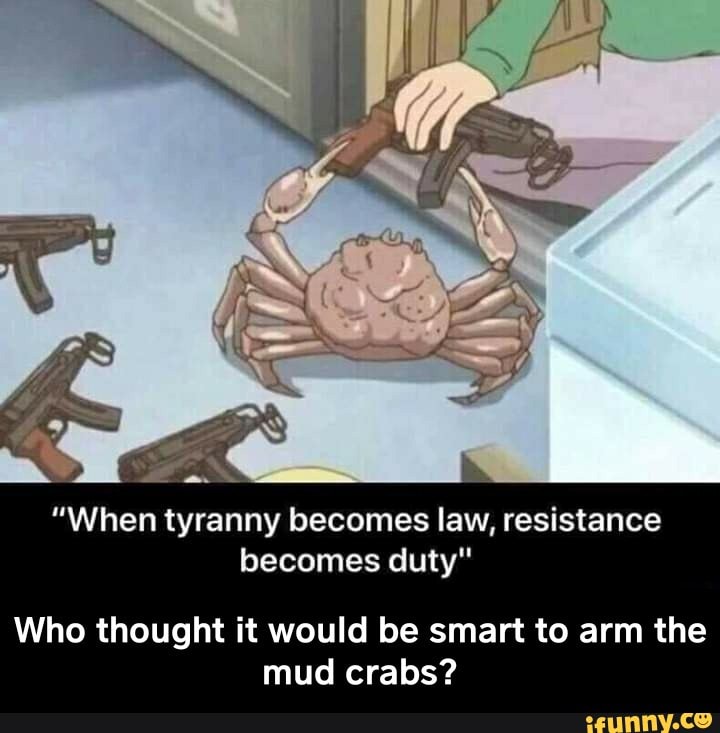 “When tyranny becomes law, resistance becomes duty" Who thought it ...