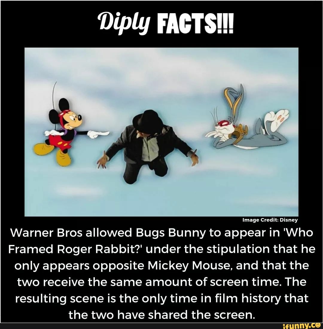 Image Credit: Disney Warner Bros allowed Bugs Bunny to appear in 'Who ...