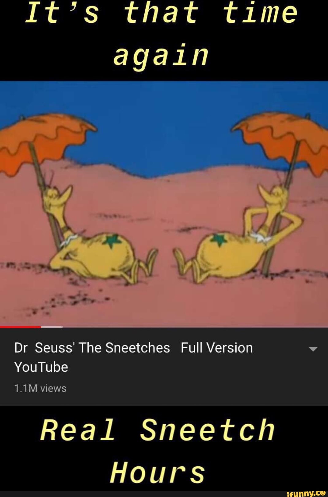 Real Sneetch agaln Hours Dr Seuss'The Sneetches FullVersion YouTUbe ...