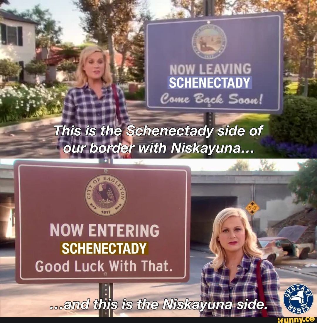 SCHENECTADY This is the Schenectady side of our border with Niskayuna ...