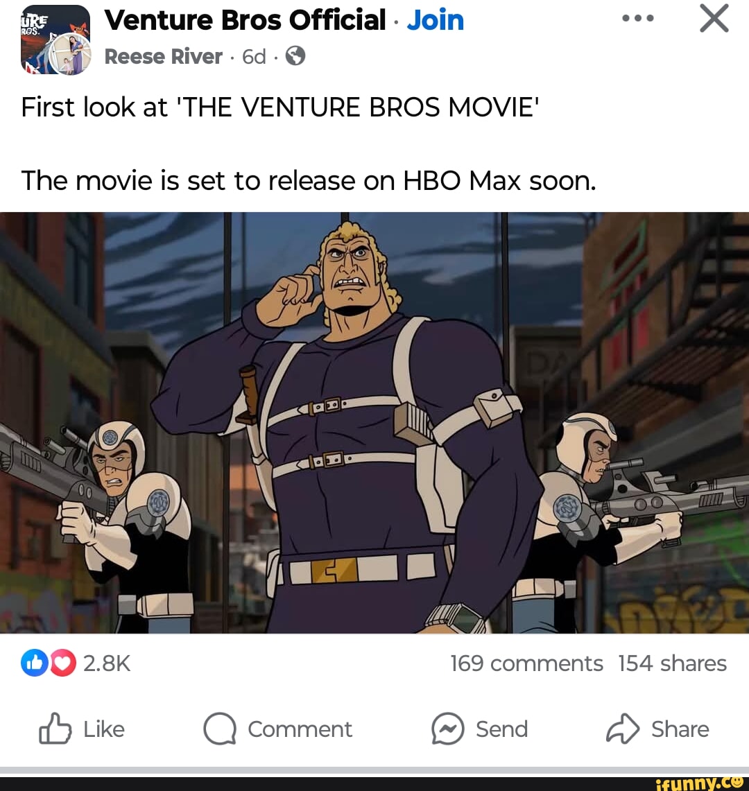 Venture Bros Official Join Reese River @ First look at 'THE VENTURE ...