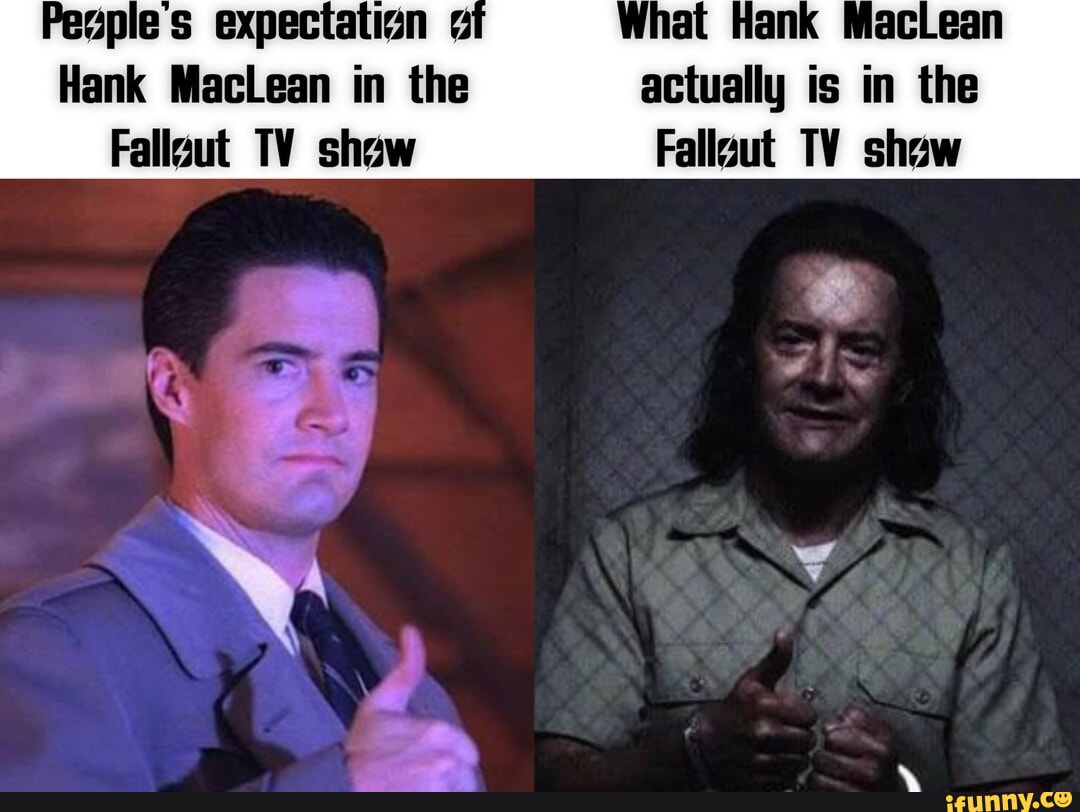 Peaples expectation hat Hank MacLean Hank MacLean in the actually is in ...