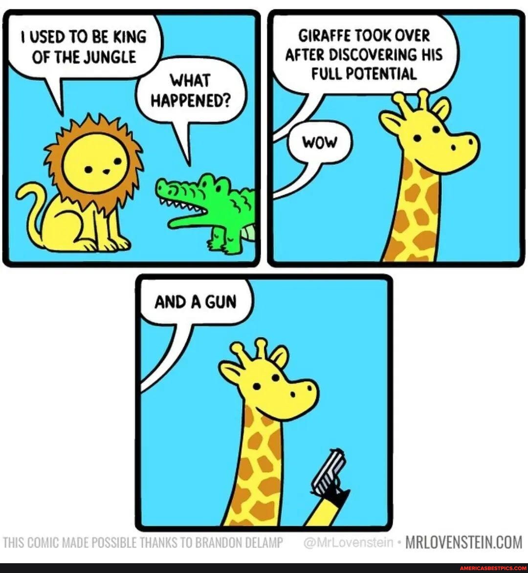 GIRAFFE TOOK OVER AFTER DISCOVERING HIS FULL POTENTIAL USED TO BE KING ...