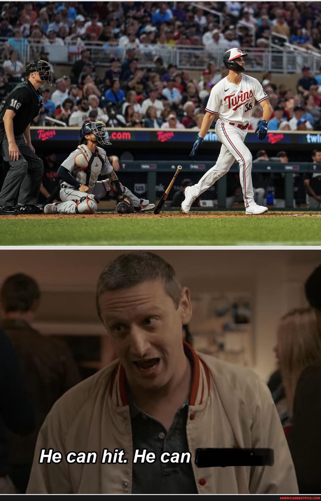 He can hit. He can - America’s best pics and videos