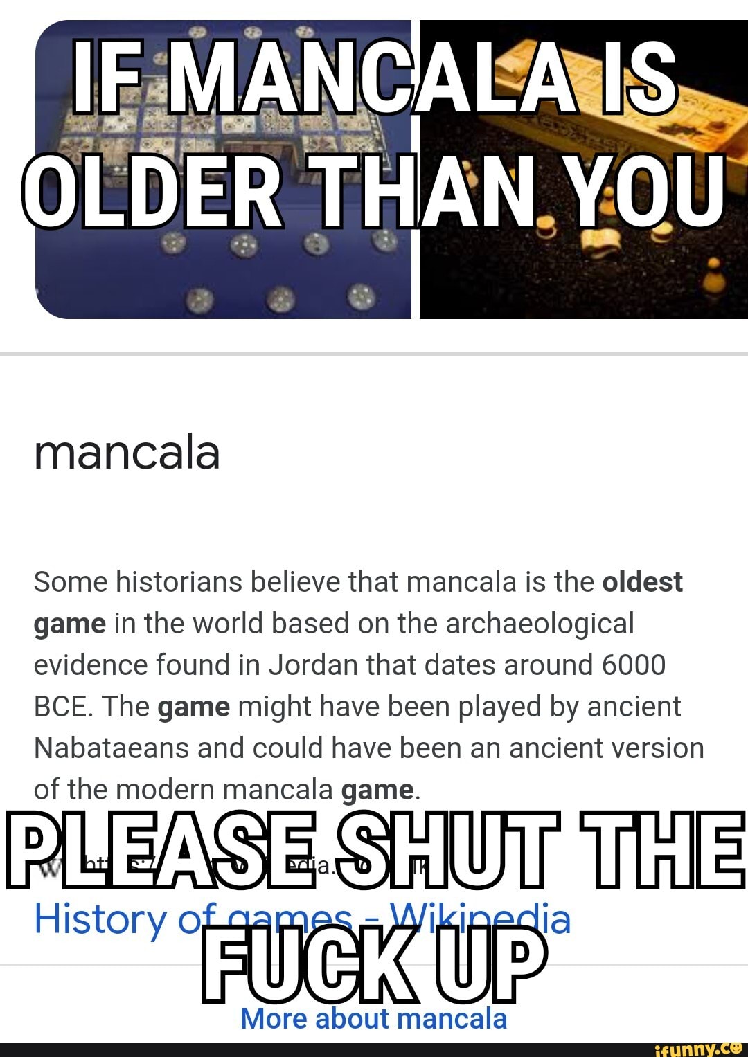 Mancala memes. Best Collection of funny Mancala pictures on iFunny