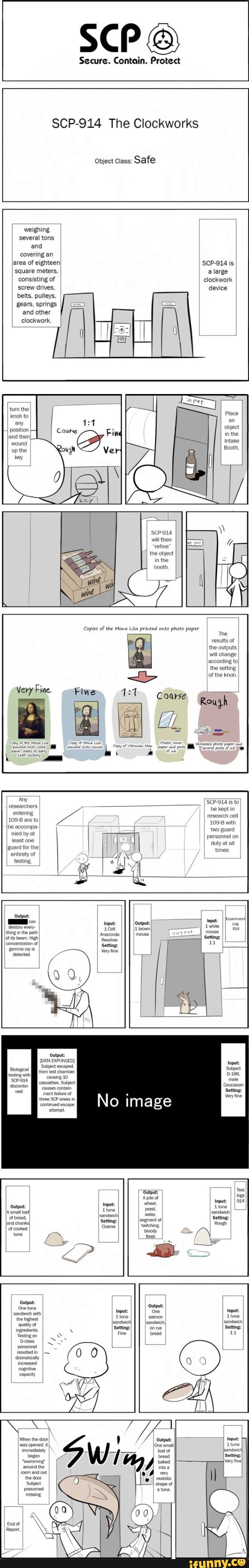 Scp Secure Contain Protect Scp 914 The Clockworks Object Class Safe Weighing Several Tons And