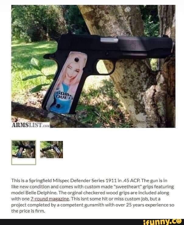 This isa Springfield Milspec Defender Series 1911 in.45 ACP. The ...