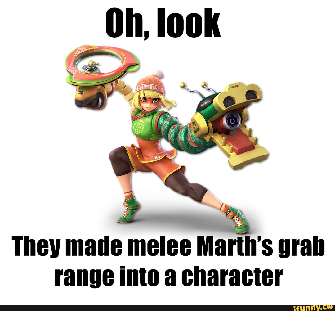 Marth Melee Grab