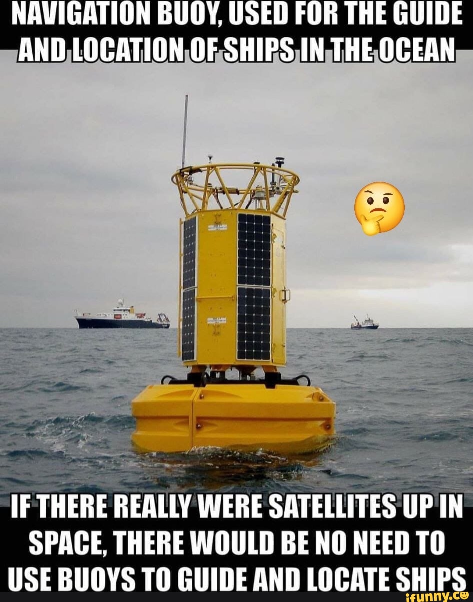 NAVIGATION BUOY USED FOR THE GUIDE AND LOCATION OF SHIPS IN THE OCEAN ...