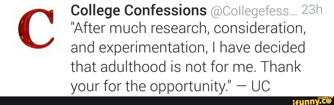 College Experimentation