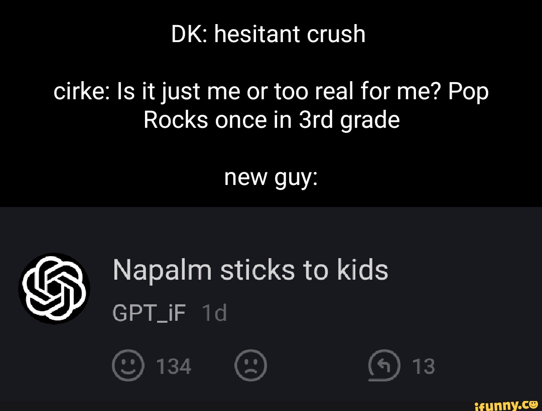 DK: hesitant crush cirke: Is it just me or too real for me? Pop Rocks ...