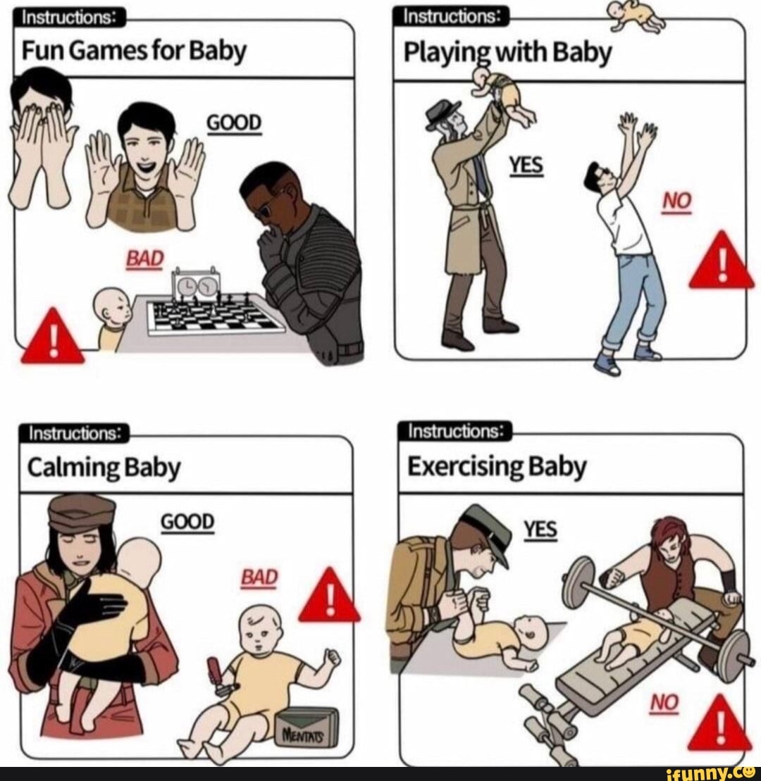 Baby Instructions Memes