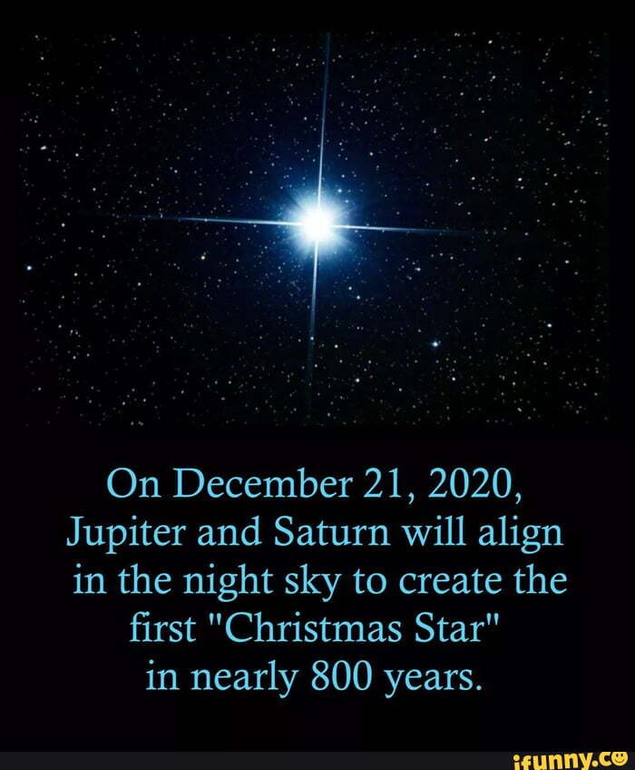 White is sus - On December 21, 2020, Jupiter and Saturn will align in ...