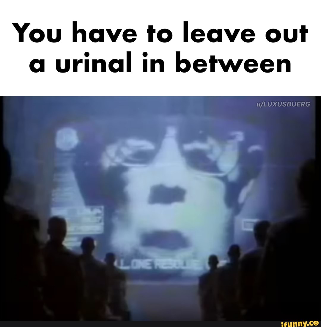 Urinal memes. Best Collection of funny Urinal pictures on iFunny
