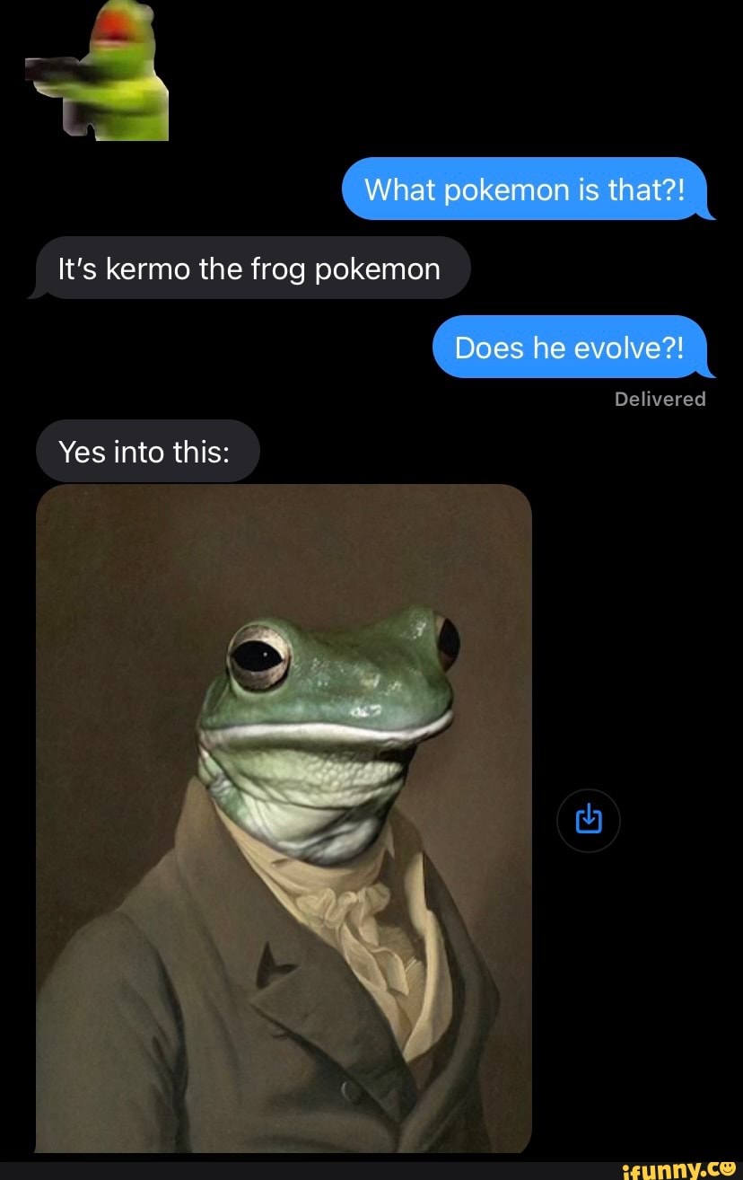 What pokemon is that?! It's kermo the frog pokemon Does he evolve ...