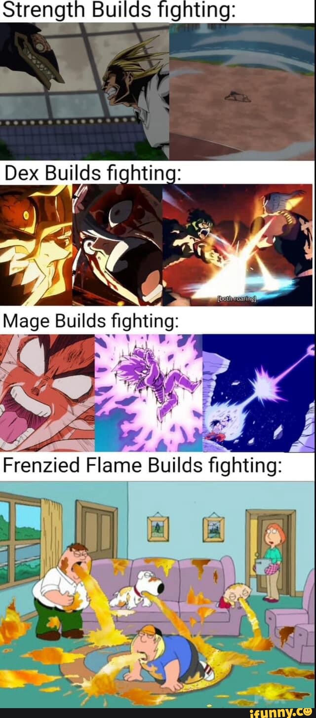 Strength Builds fighting: Dex Builds fighting: Mage Builds Frenzied ...
