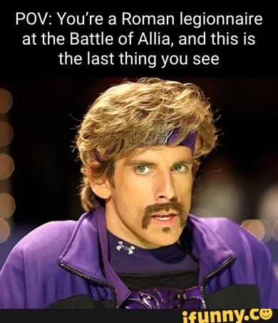 POV: You're a Roman legionnaire at the Battle of Allia, and this is the ...