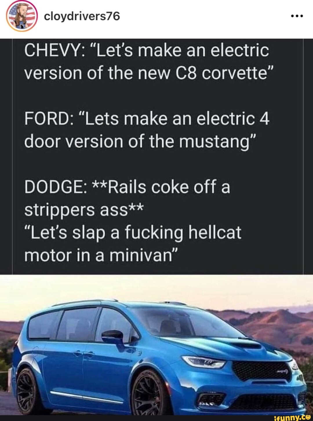Cloydrivers76 CHEVY: "Let's make an electric version of the new ...