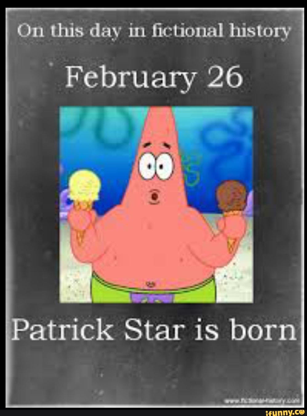 On this day in fictional history "February 26 - iFunny
