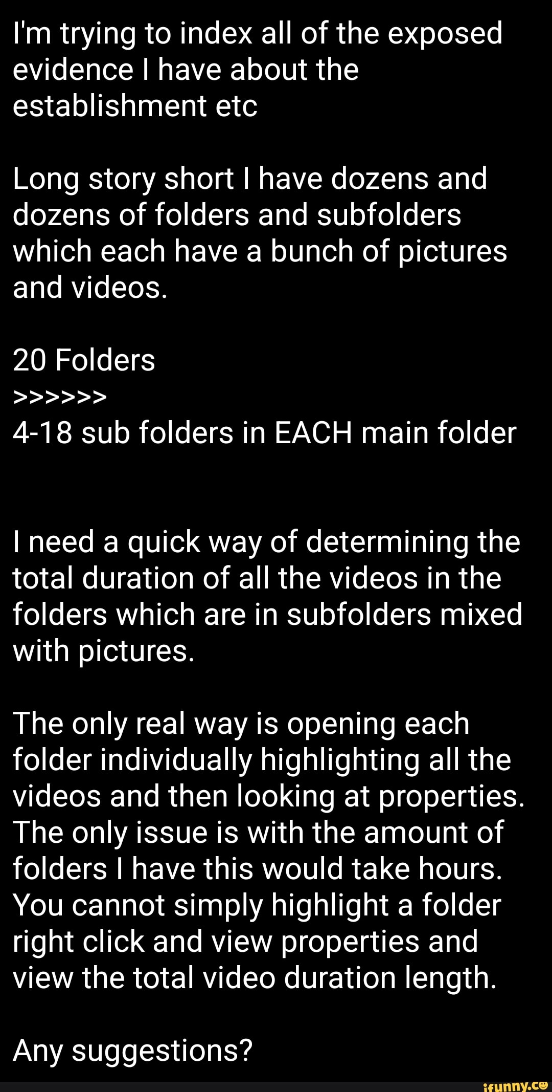 Subfolders memes. Best Collection of funny Subfolders pictures on iFunny