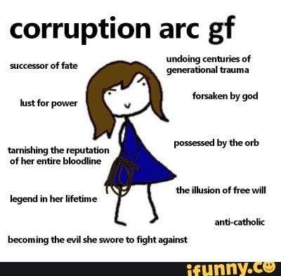 Corruption arc gf undoing centuries of 'successor of fate ng of lust ...