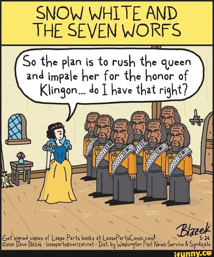 SNOW WHITE AND THE SEVEN WORFS So the plan is to rush the queen and ...