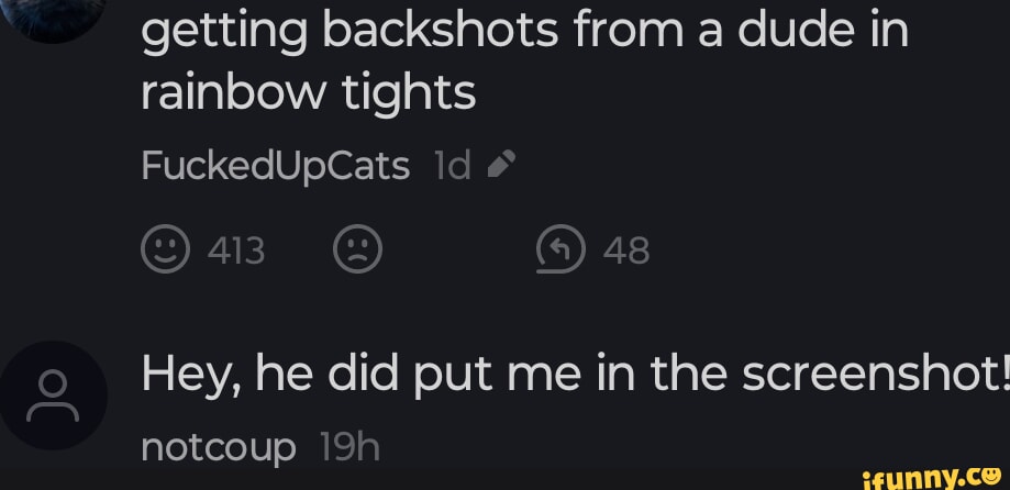 Backshots memes. Best Collection of funny Backshots pictures on iFunny