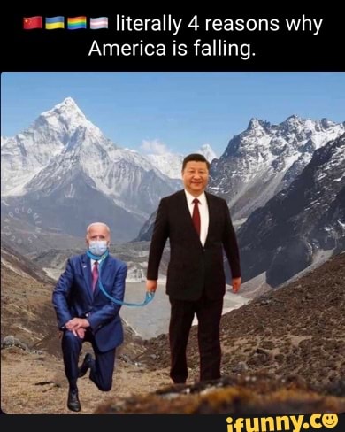 Literally 4 reasons why America is falling - iFunny