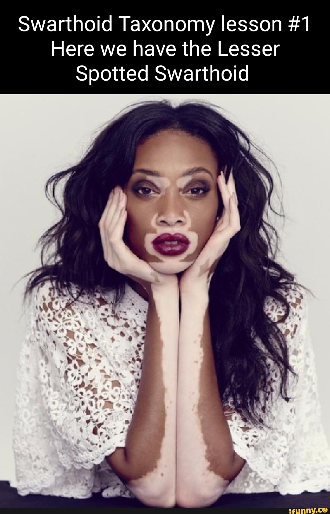 Swarthoid Taxonomy lesson #1 Here we have the Lesser Spotted Swarthoid ...