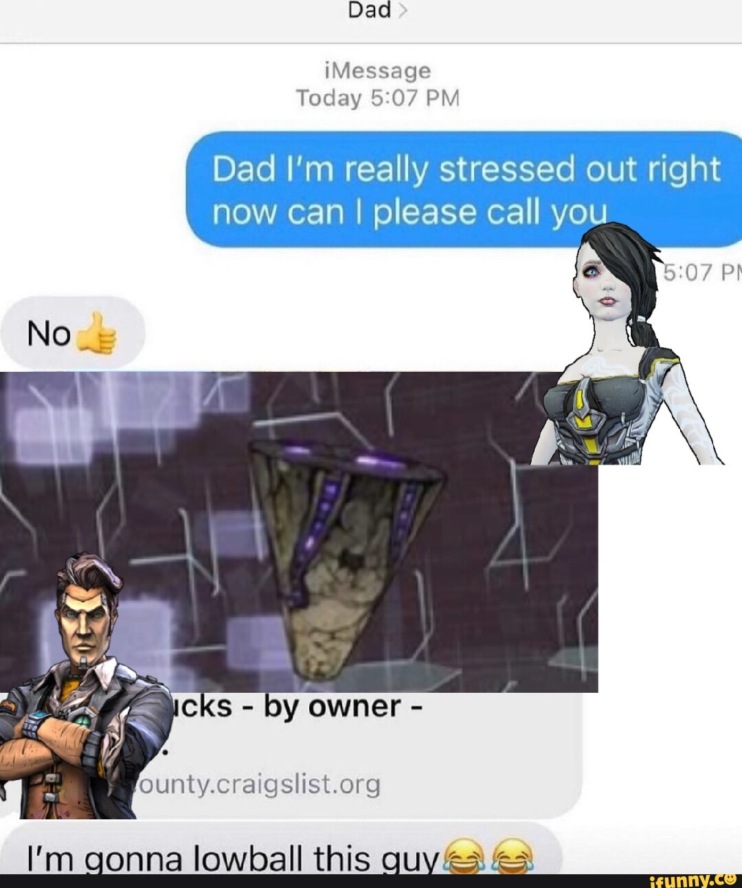 Dad iMessage Today PM Dad I'm really stressed out right now can I I please call you I'm gonna ...