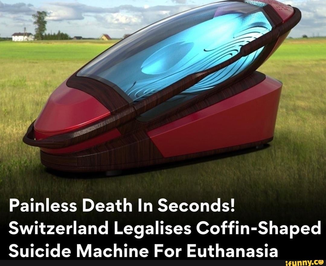 Painless Death In Seconds! Switzerland Legalises Coffin-Shaped Suicide ...