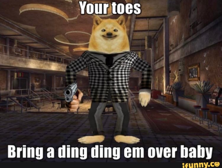 Your toes Bring a ding ding em over baby - iFunny