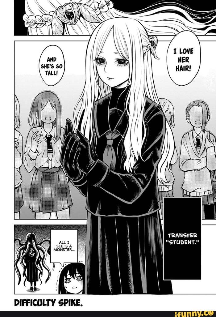 Mieruko_chan memes. Best Collection of funny Mieruko_chan pictures on ...