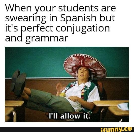 Conjugation memes. Best Collection of funny Conjugation pictures on iFunny