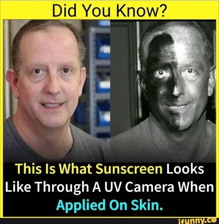 Did You Know? This Is What Sunscreen Looks Like Through A UV Camera ...